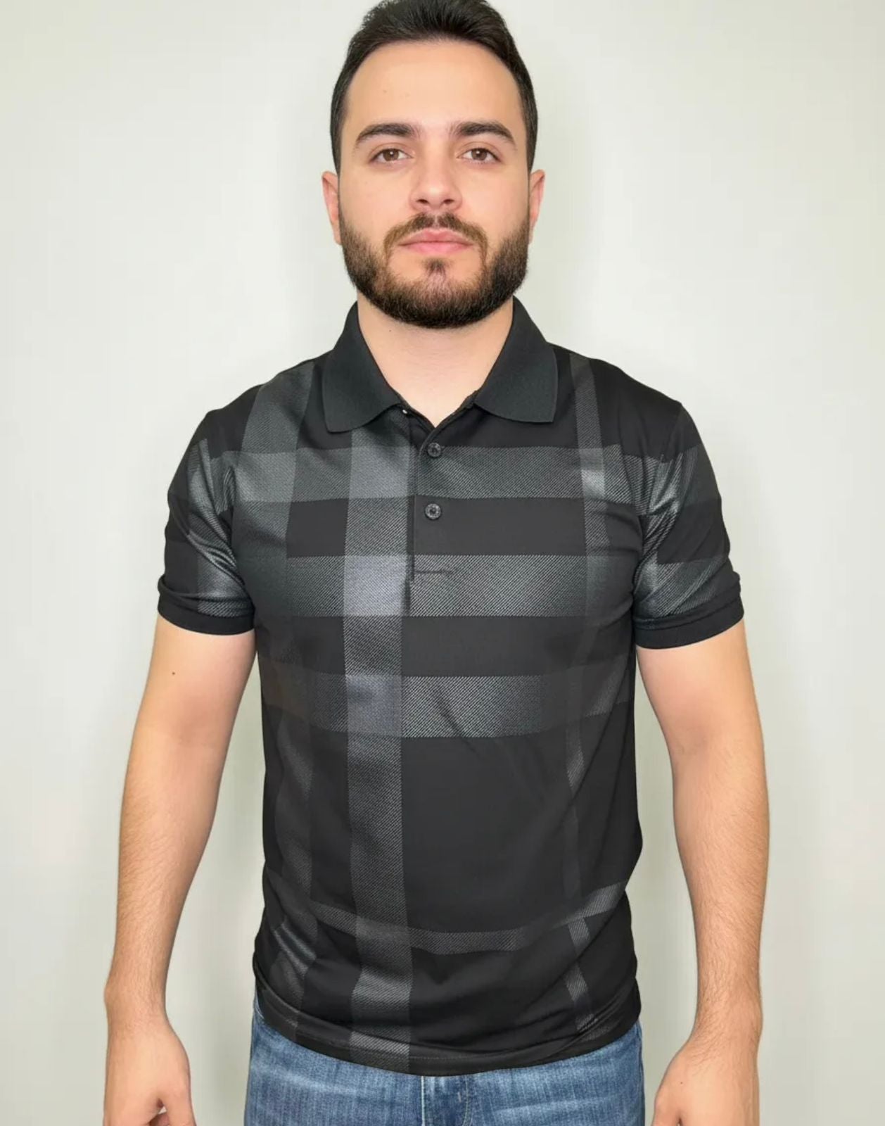 Playera de Caballero tipo polo Pavini – Cosmar